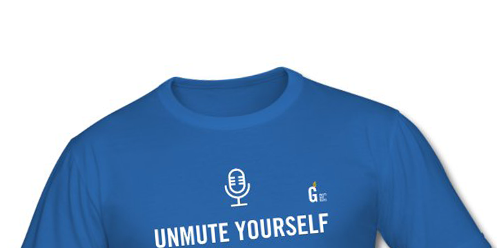 T-Shirt: „Unmute yourself.“ | dwarfs and Giants